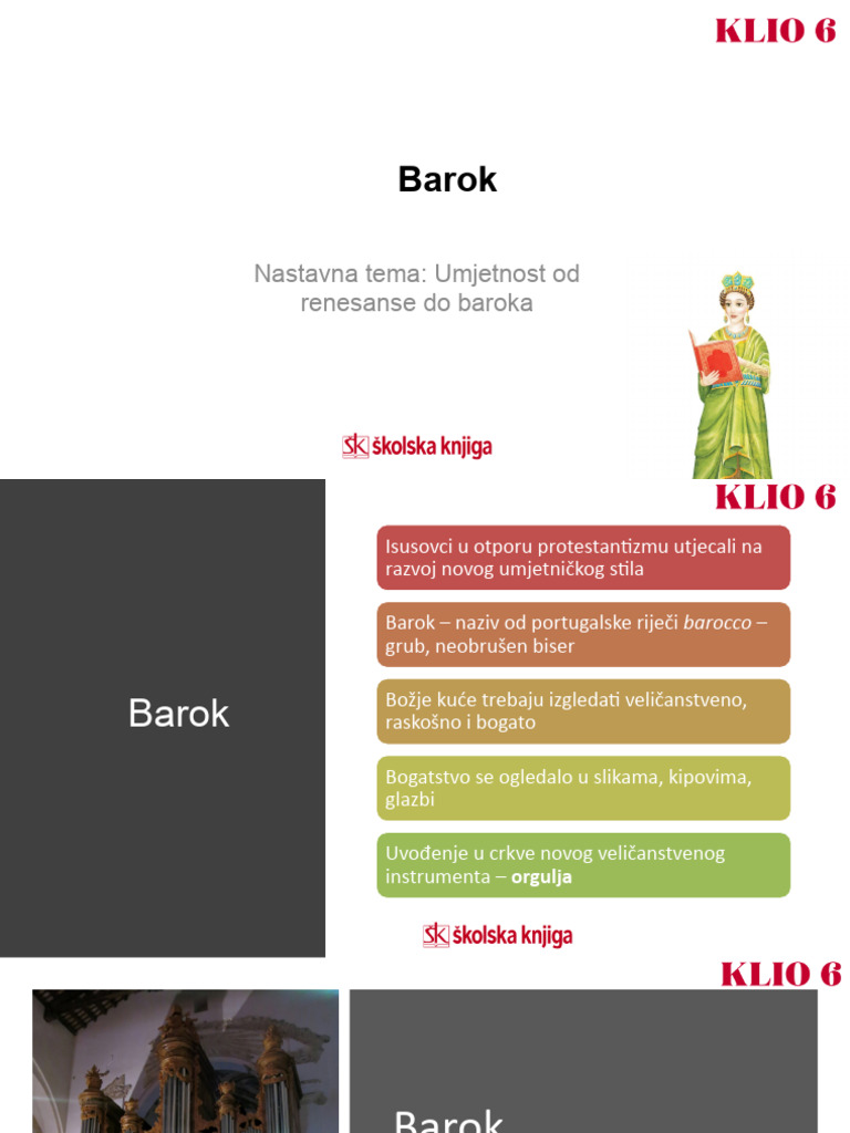 Klio 6 - PPT - 18.2. Barok | PDF