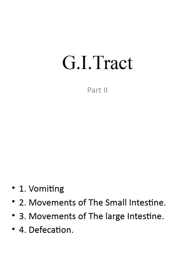 G.i tract | PDF | Constipation | Vomiting