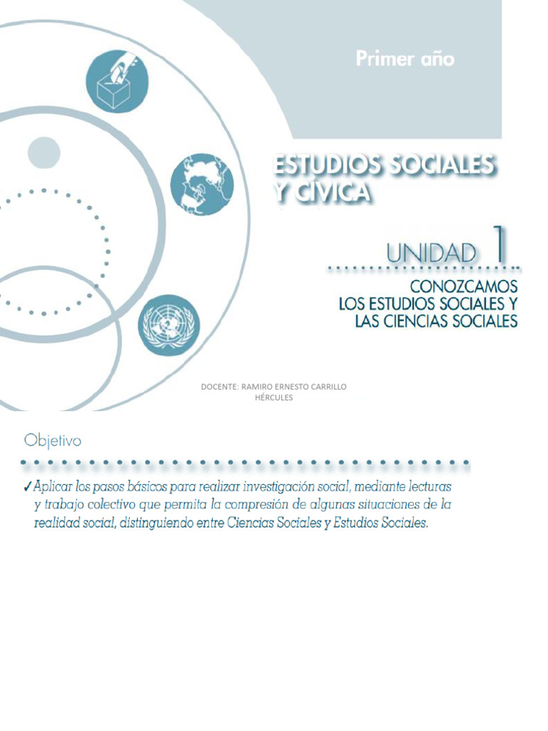 Sociales Prim Año 1 | PDF | Maestros | Internet