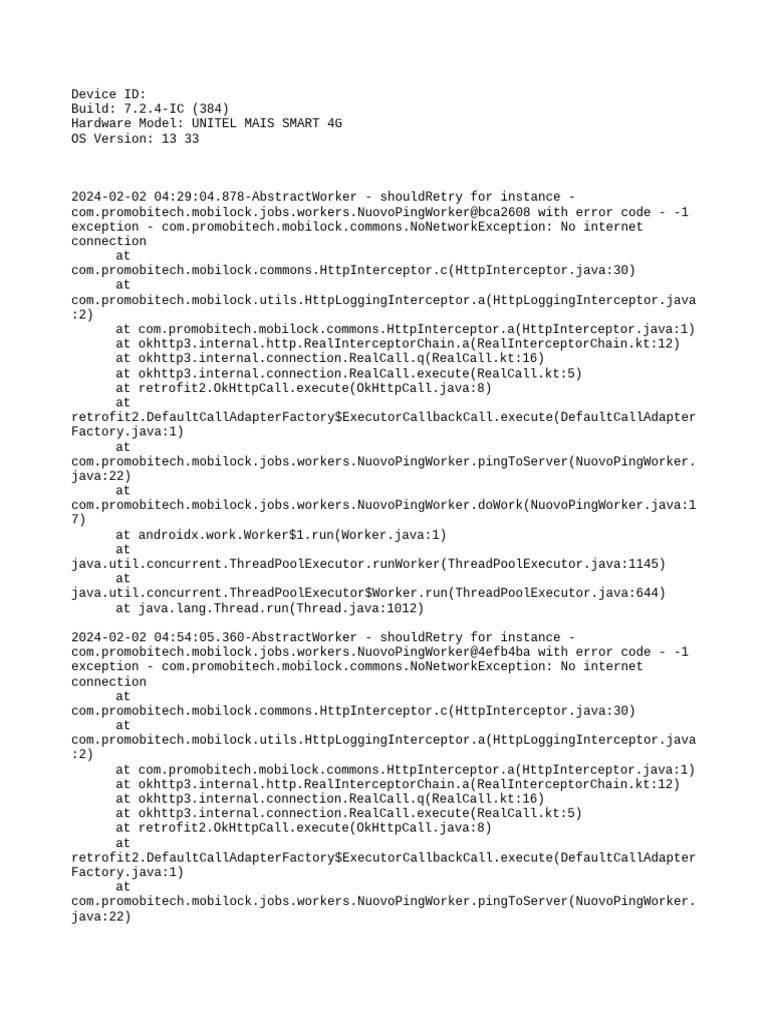 Nuovo Log1 | PDF | Java (Programming Language) | Software Development
