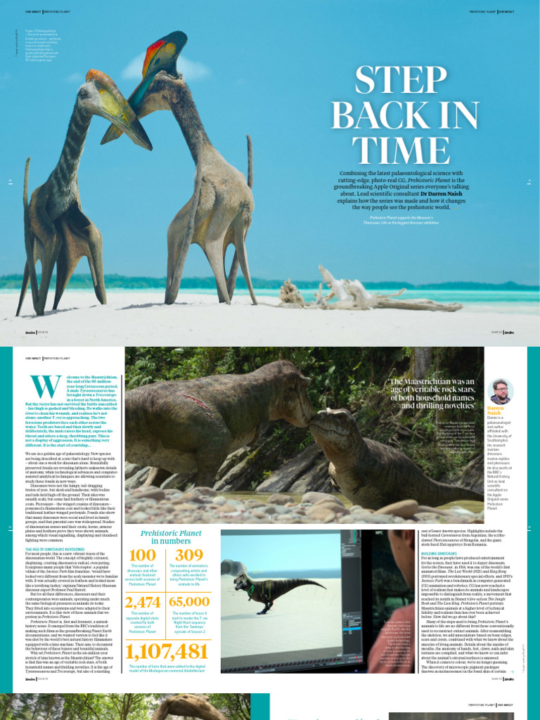 Evolve Magazine Prehistoric Planet Naish 2023 | PDF | Dinosaurs ...