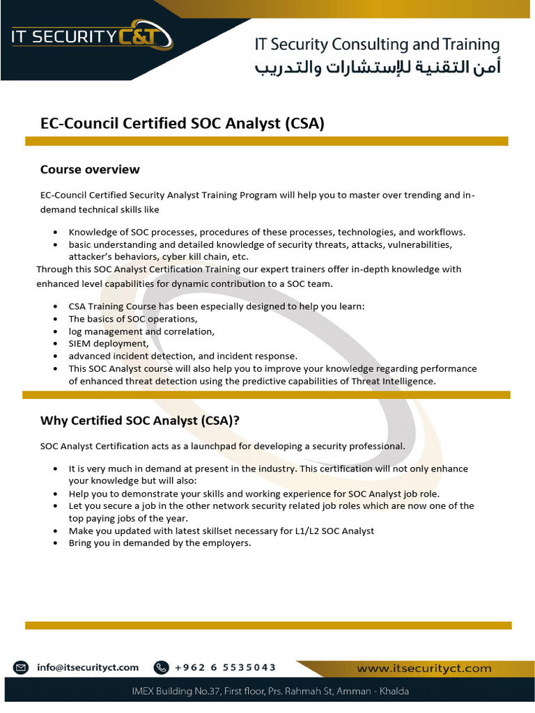 CSA Outlines | PDF | Security | Computer Security