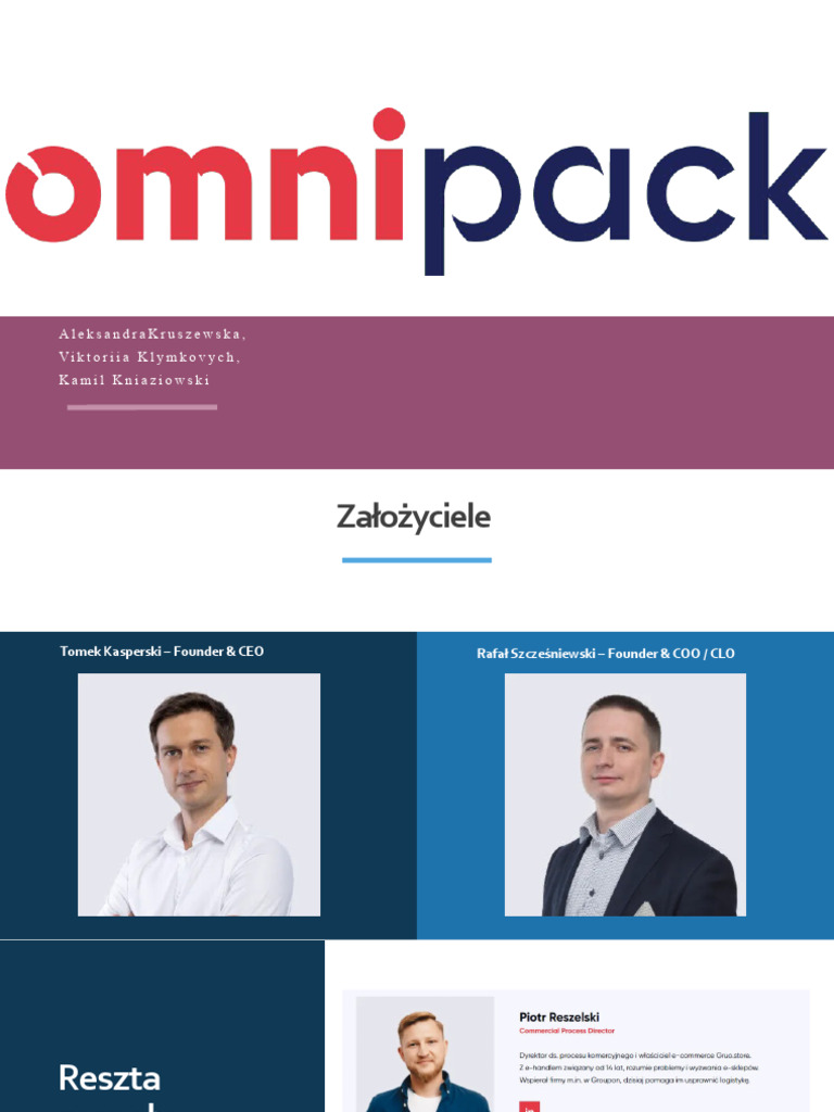 Omnipack Prezentacja | PDF