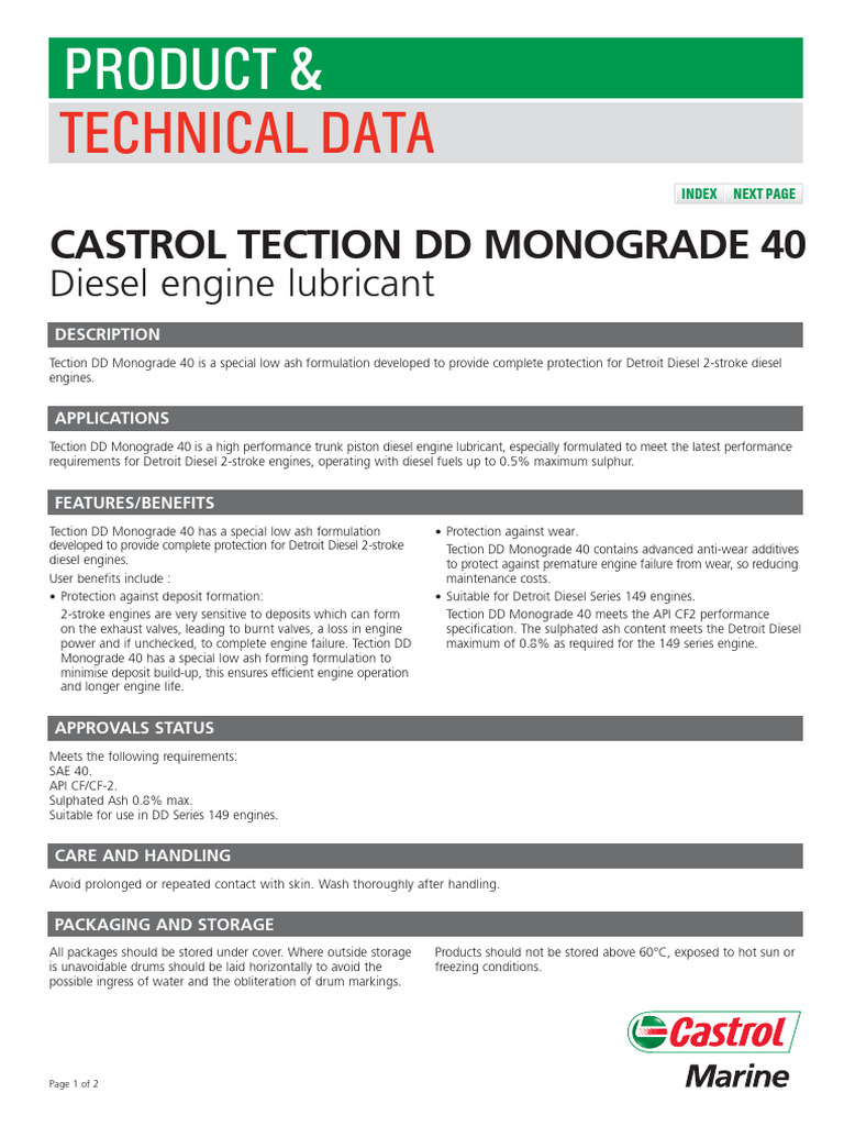 Tection DD Mono 40 | Download Free PDF | Diesel Engine | Engines