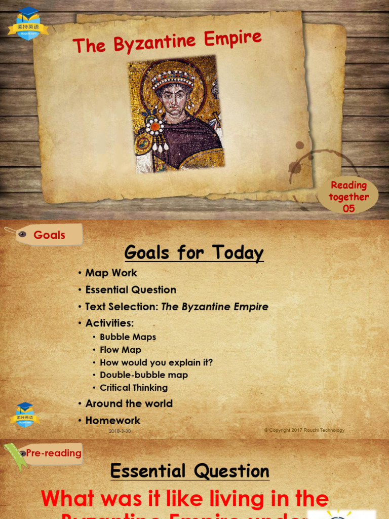 V3 - G4B - SOW - 03 - The Byzantine Empire | PDF | Byzantine Empire ...