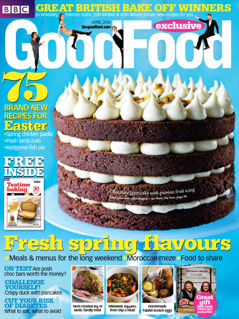 BBC Good Food 201404 | PDF | Cakes | Food And Drink Preparation