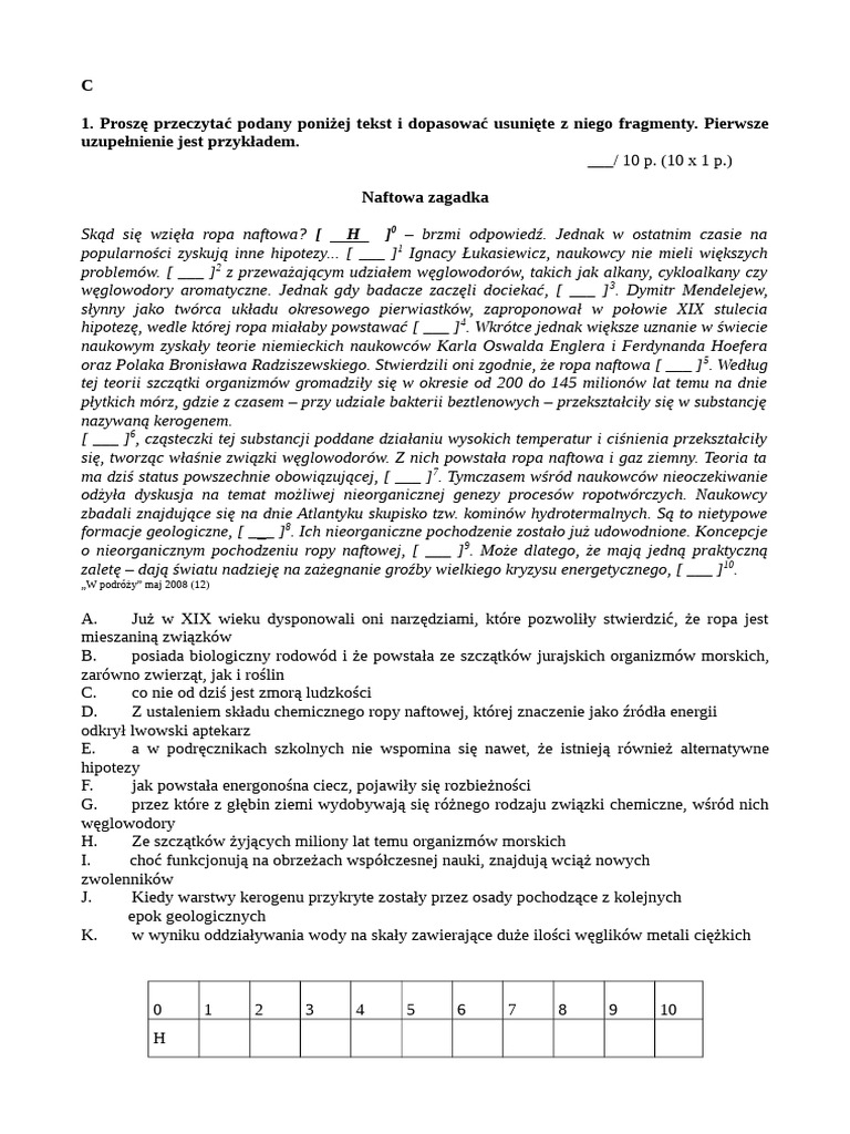 cwiczenia-poziom-C-Jezyk-i-kultura | PDF