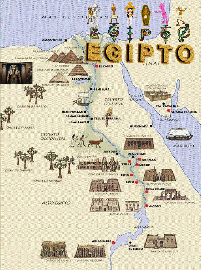 Ficha de Trabajo de Estudios Sociales - Egipto | PDF | Viajes y turismo