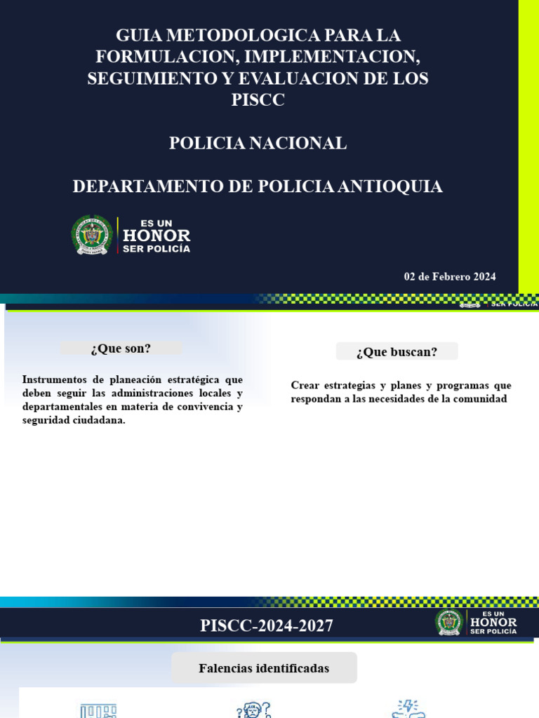 Guía PISCC 2024-2027: Estrategias de Seguridad | PDF