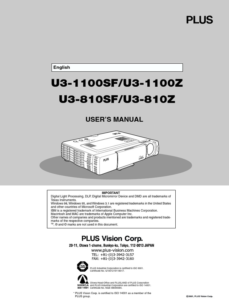U3 Manual e | Download Free PDF | Video | Computing