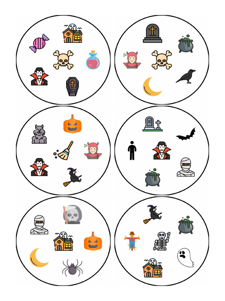 Dobble de Halloween | PDF