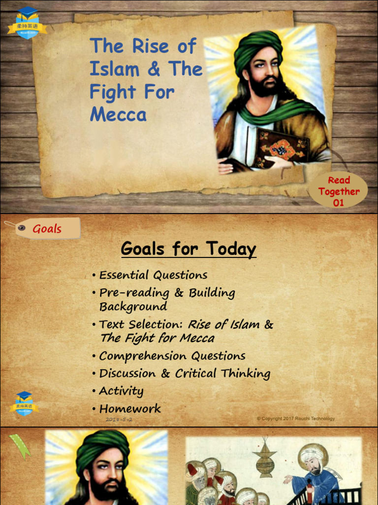 V3 - G4B - SOW - 05 - CH 6 - 7-Rise of Islam | PDF | Muhammad | Mecca