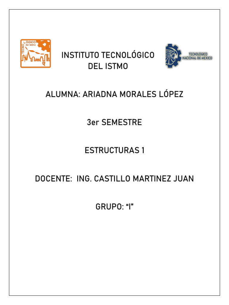 Definiciones-Ariadna Morales Lopez 3I | PDF | Viga (Estructura ...