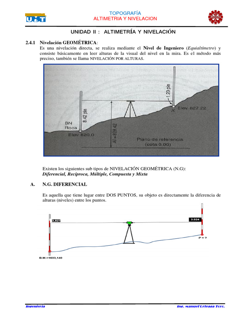 topografia | PDF | Topografía | Altímetro
