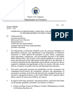 Group 6 Report DepEd Order No. 7 S. 2023 | PDF | Recruitment | Government