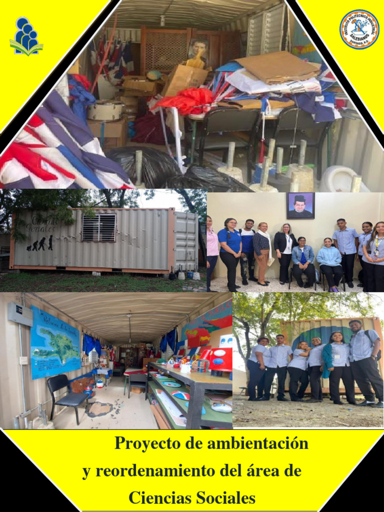 Proyecto de Ambientación y Reordenamiento Del Área de Ciencias Sociales | PDF | Enseñando ...