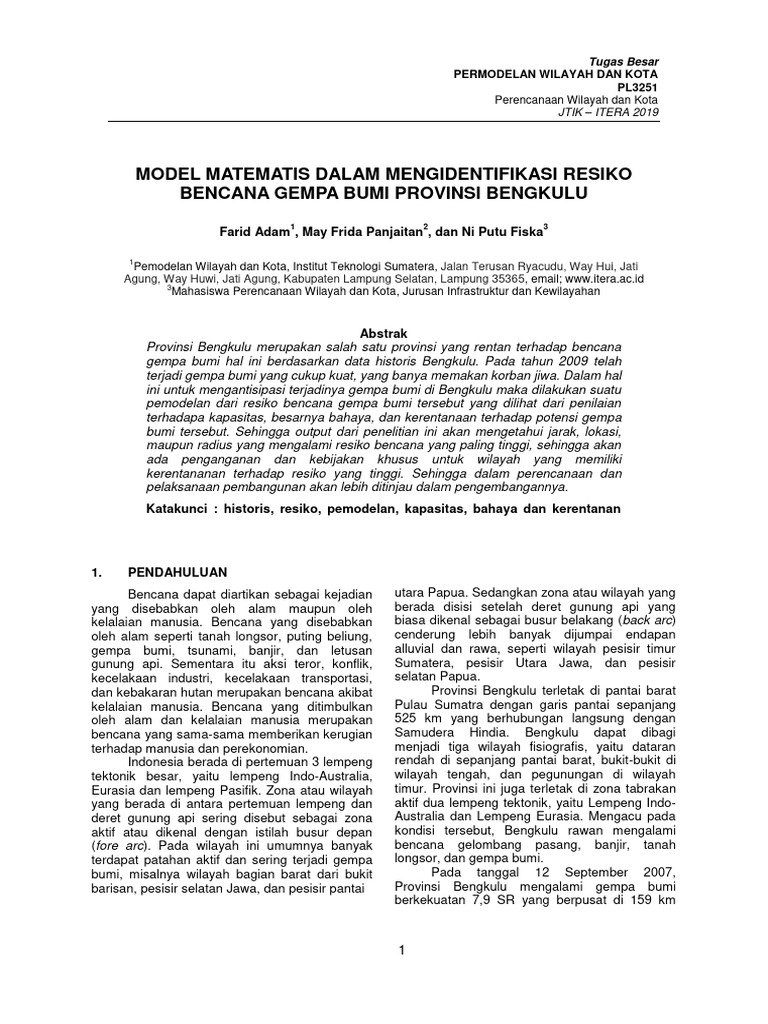 Model_Matematis_Dalam_Mengidentifikasi_R | PDF