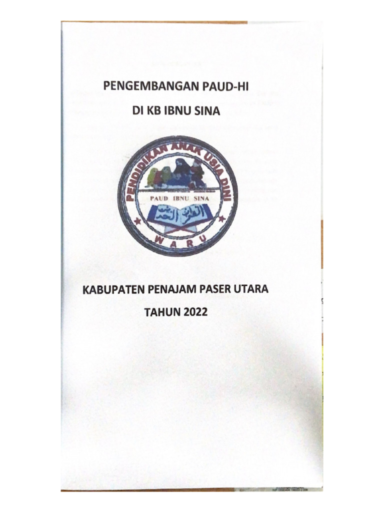 PENGEMBANGAN PAUD-HI Di KB IBNU SINA - 064232 | PDF