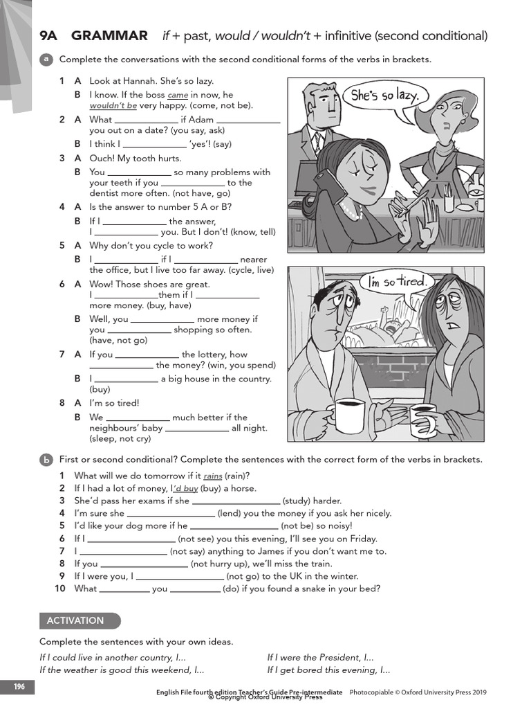 Second Conditional | PDF | Linguistics