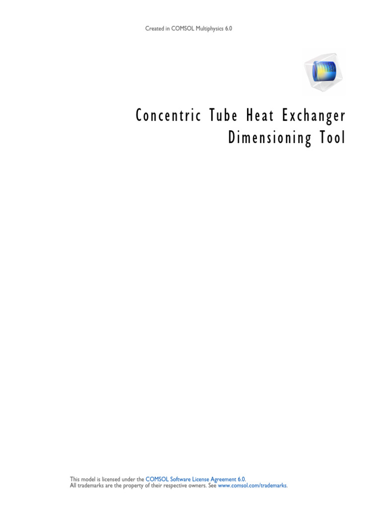 Concentric Tube Heat Exchanger Tool | PDF | Fluid Dynamics | Heat Exchanger