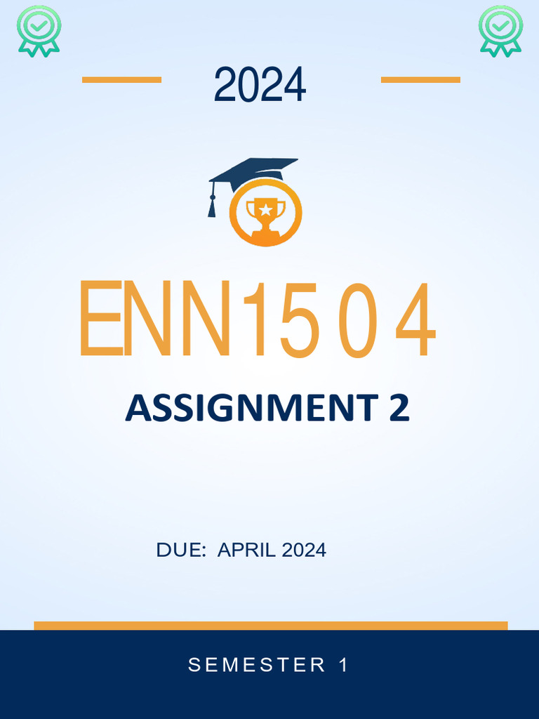 ENN1504 Assignment Semester | PDF | Drug Rehabilitation