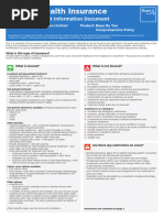 Bupa Select Key Policy Summary | PDF | Health Care | Patient