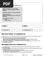 CSEC HSB Study Guide With Practice Questions | PDF | Respiratory System ...