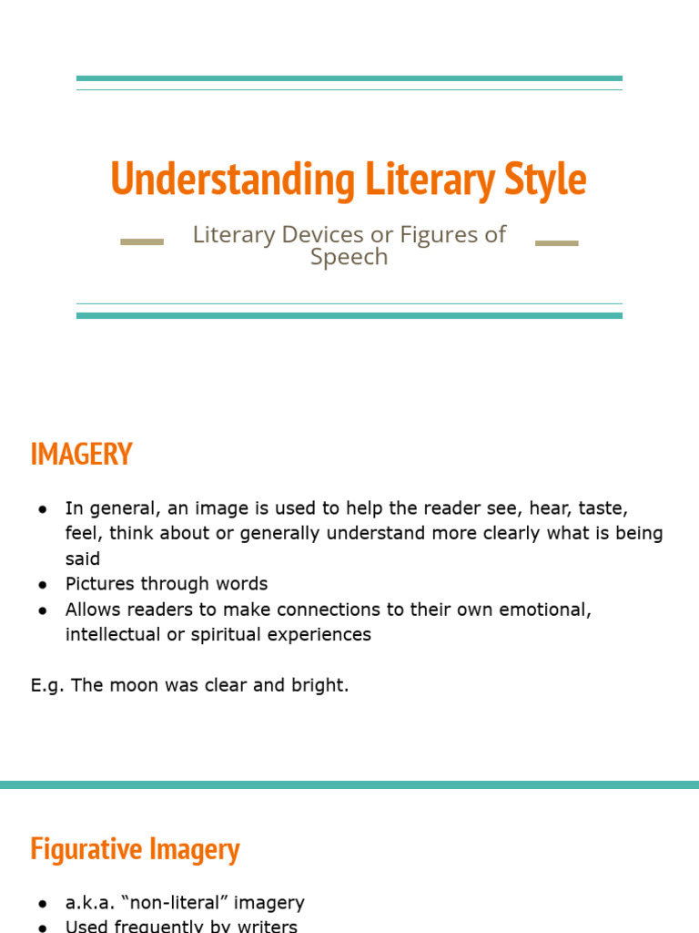 Understanding Literary Style | PDF | Poetry | Syllable