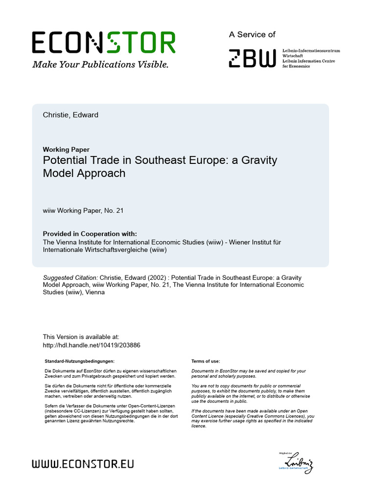 wiiw-wp-021 | PDF | Purchasing Power Parity | Gross Domestic Product