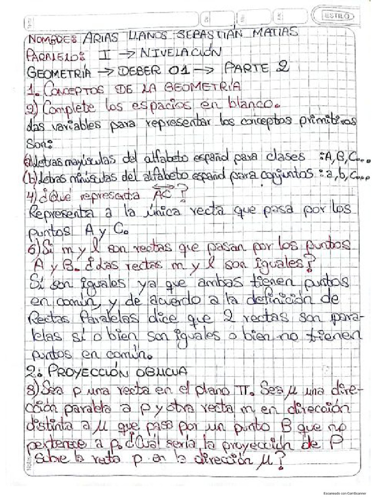 Tarea-1-Geometria Parte 2 - Compressed | PDF