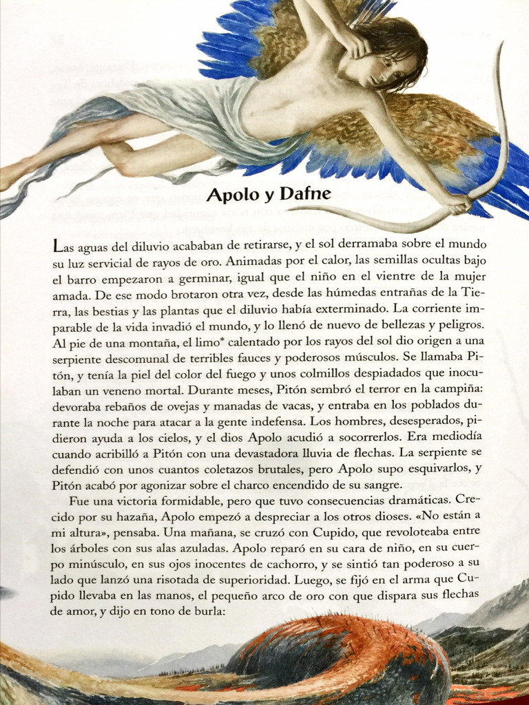 Apolo y Dafne | PDF | Cupido | Amor