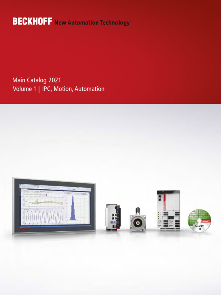 Beckhoff Main Catalog 2021 Volume1 | PDF | Electric Motor | Personal Computers