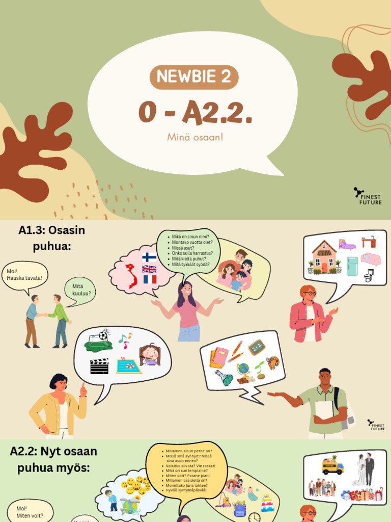 Newbie 2: Minä Osaan! | PDF