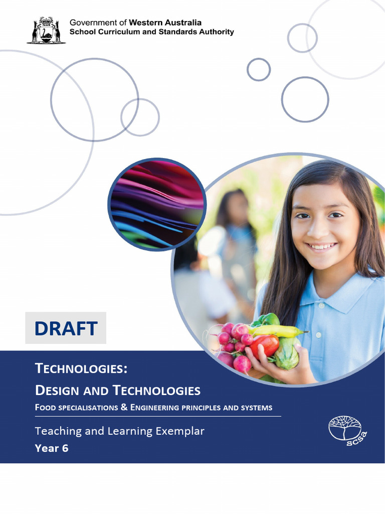 Technologies Design and Technologies Year 6 Teaching and Learning ...