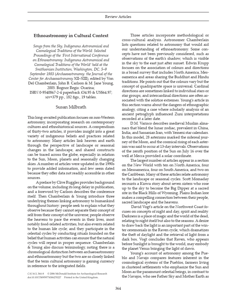 Ethnoastronomy: Indigenous Perspectives | PDF | Astronomy | Venus