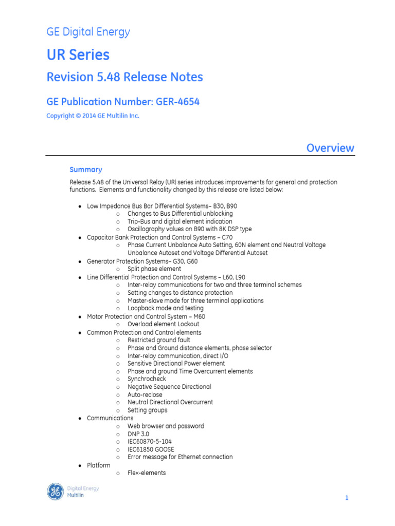 Ger 4654 | PDF | Relay | Digital Signal Processing