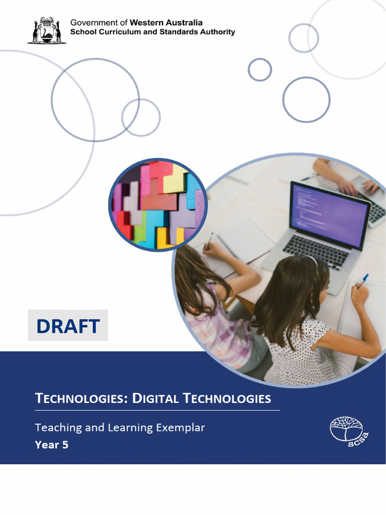Technologies - Digital Technologies - Year 5 - Teaching and Learning ...