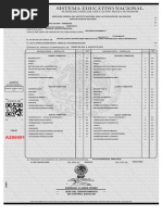 Certificado de Secundaria Modificado | PDF