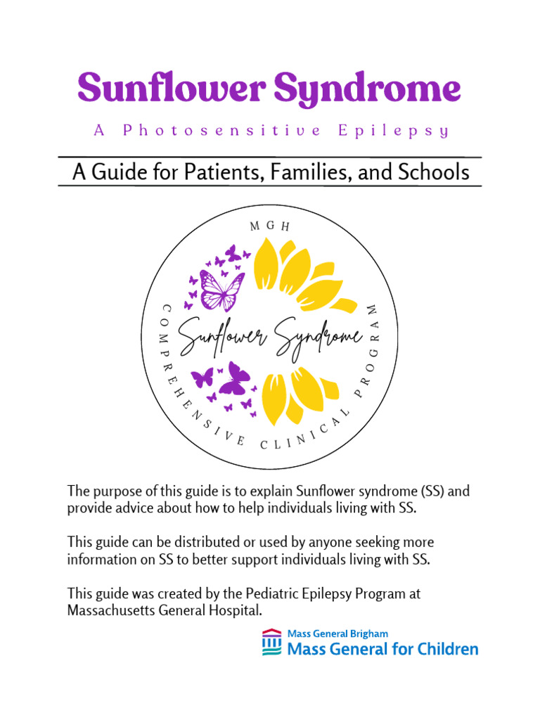 Understanding Sunflower Syndrome Guide | PDF | Epilepsy | Mental Disorder