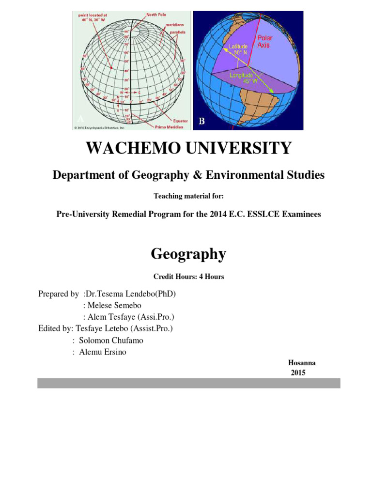 Geography Remedial | PDF | Geography | Earth Sciences