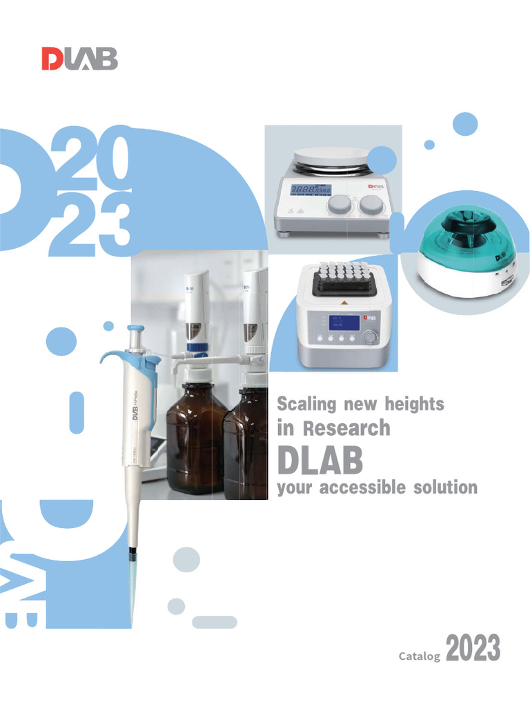 DLAB Catalogue 202310 | PDF | Laboratories | Laboratory Equipment