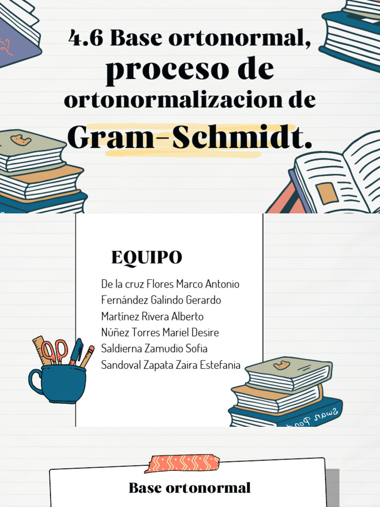 Base de Ortonormal | PDF | Métodos y materiales de enseñanza | Informática