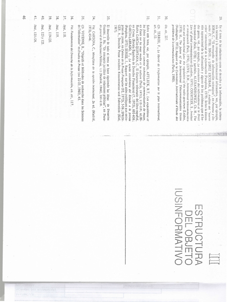 Estructura Del Obj Iusinformat | PDF