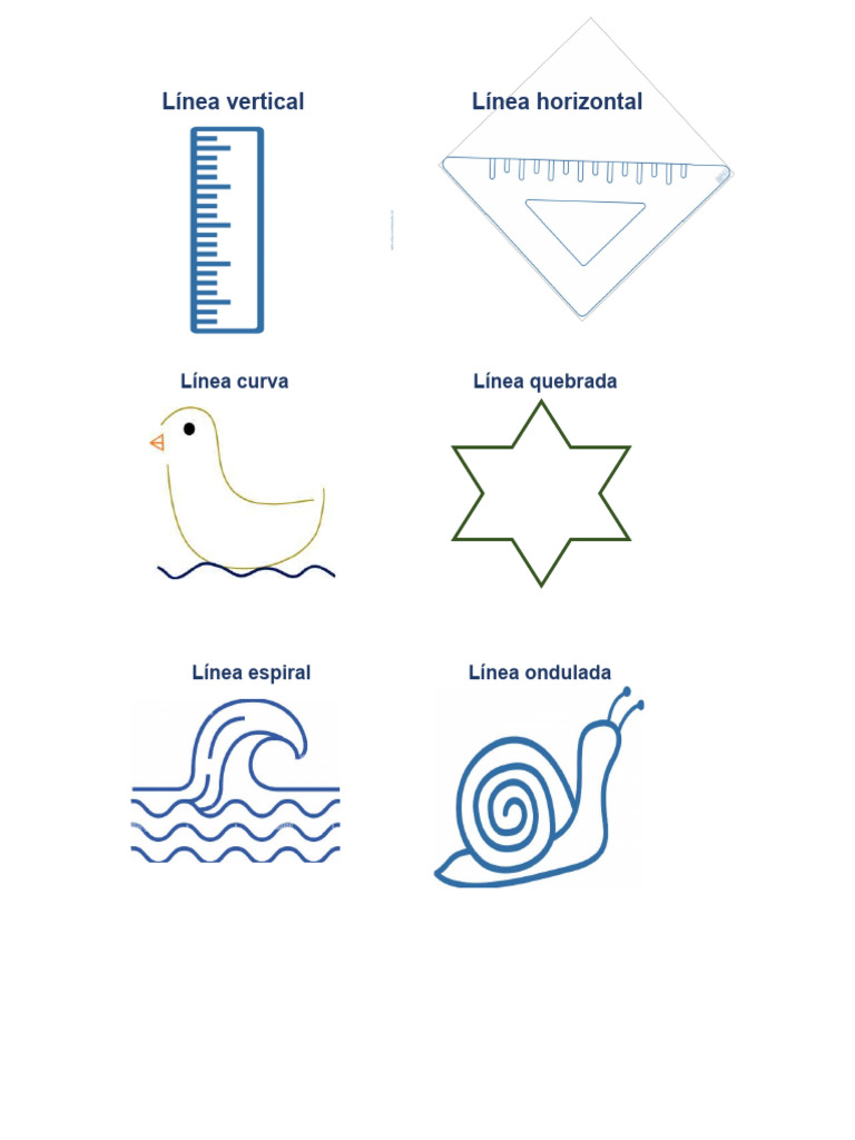 Dibujos de Líneas Horizontales y Verticales | PDF