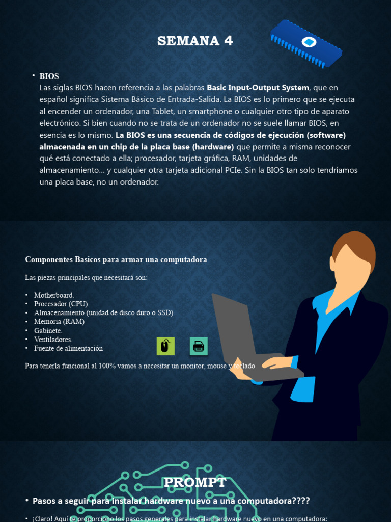 Semana 4 | PDF | Bios | Hardware de la computadora