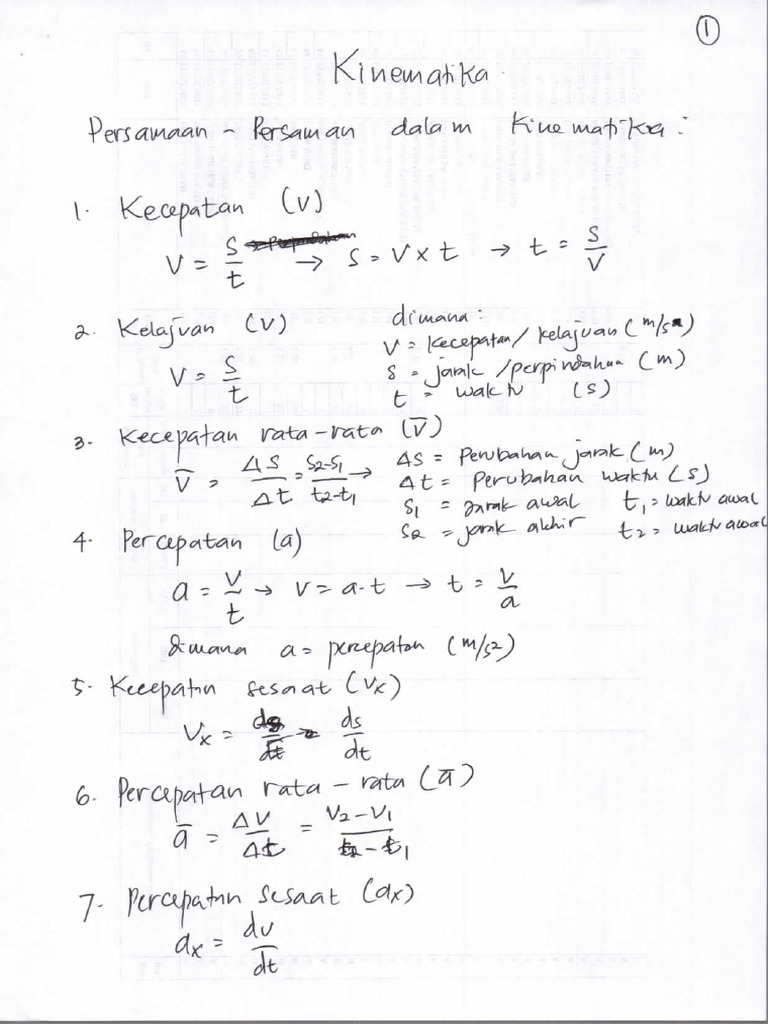 Kinematika 011 | PDF