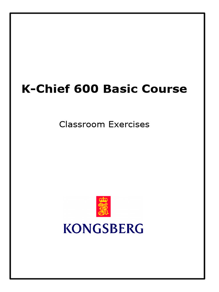 KC600 Basic Course Classroom Exercise - Nov 2015 | PDF | System ...
