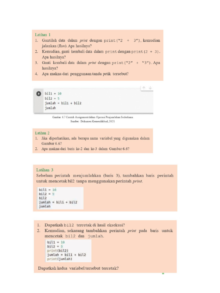 Latihan Informatika | PDF
