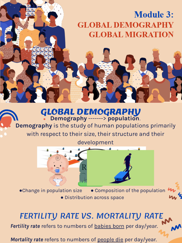 Conworld Module 3 Global Demography | PDF | Human Migration | Refugee