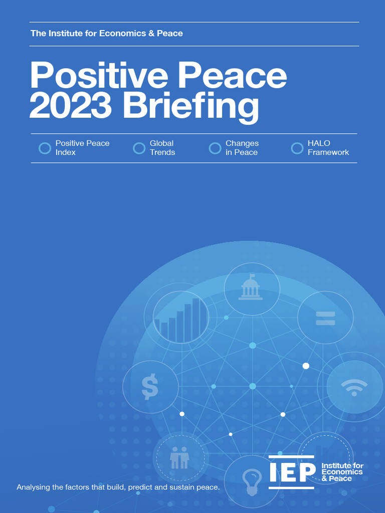 Positive Peace 2023 Briefing | PDF | System | Systems Theory